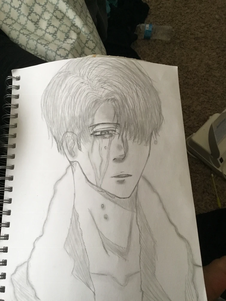 Levi but crying it’s kinda bad | Fandom