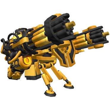 (1/4) best looking max level appearance out of all the minigunner skins ...