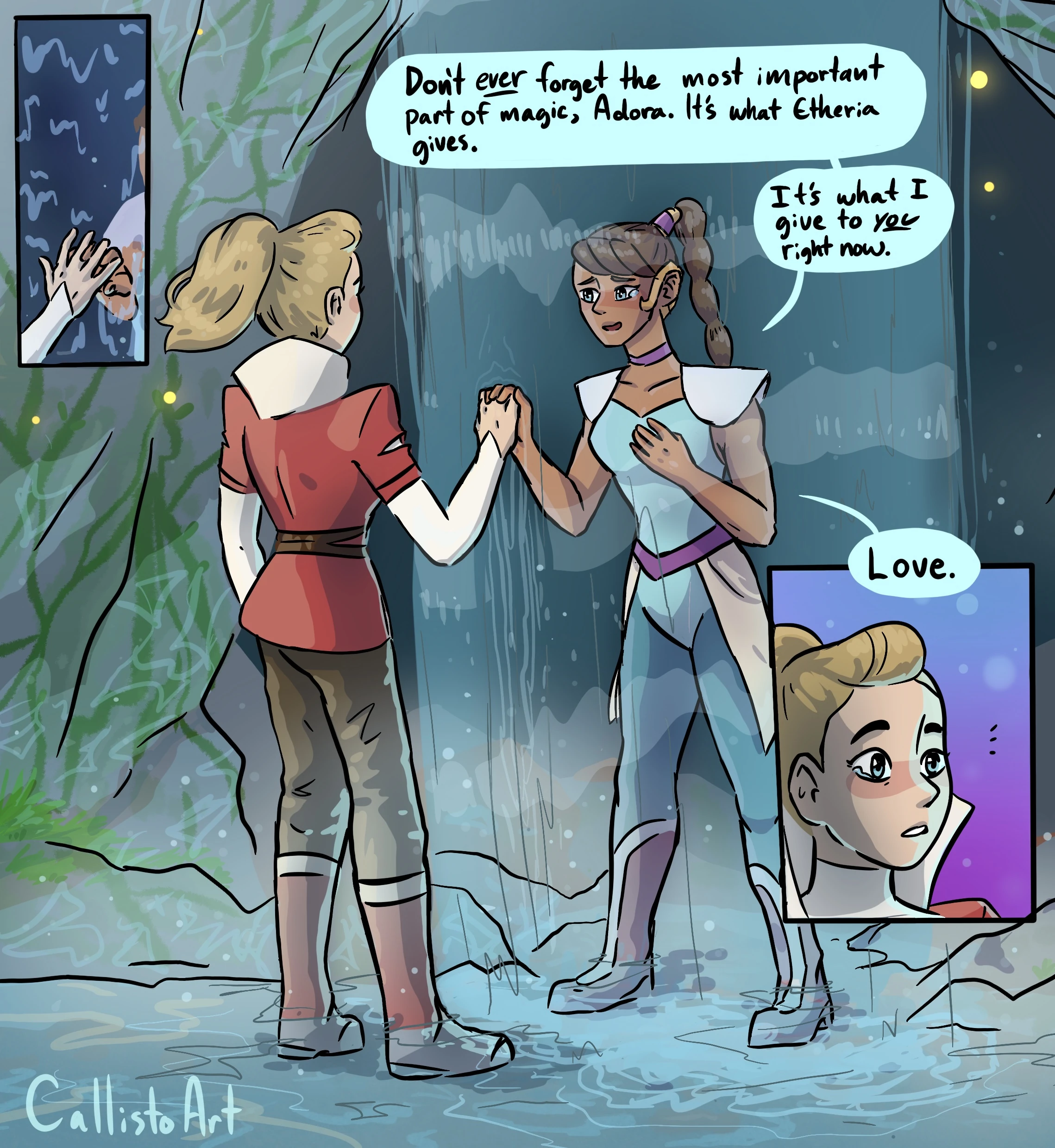 Fanart/Comic for "Beginnings of Magic" Part 8 of Brian's Fanfic | Fandom