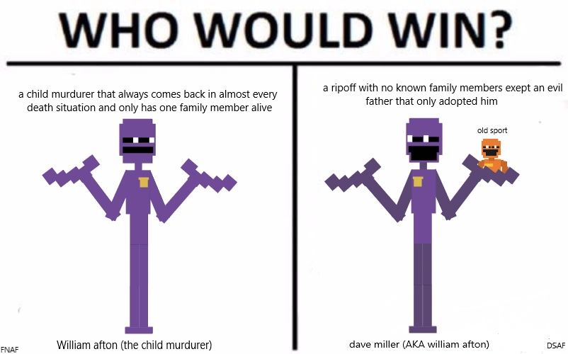 dave vs william | Fandom