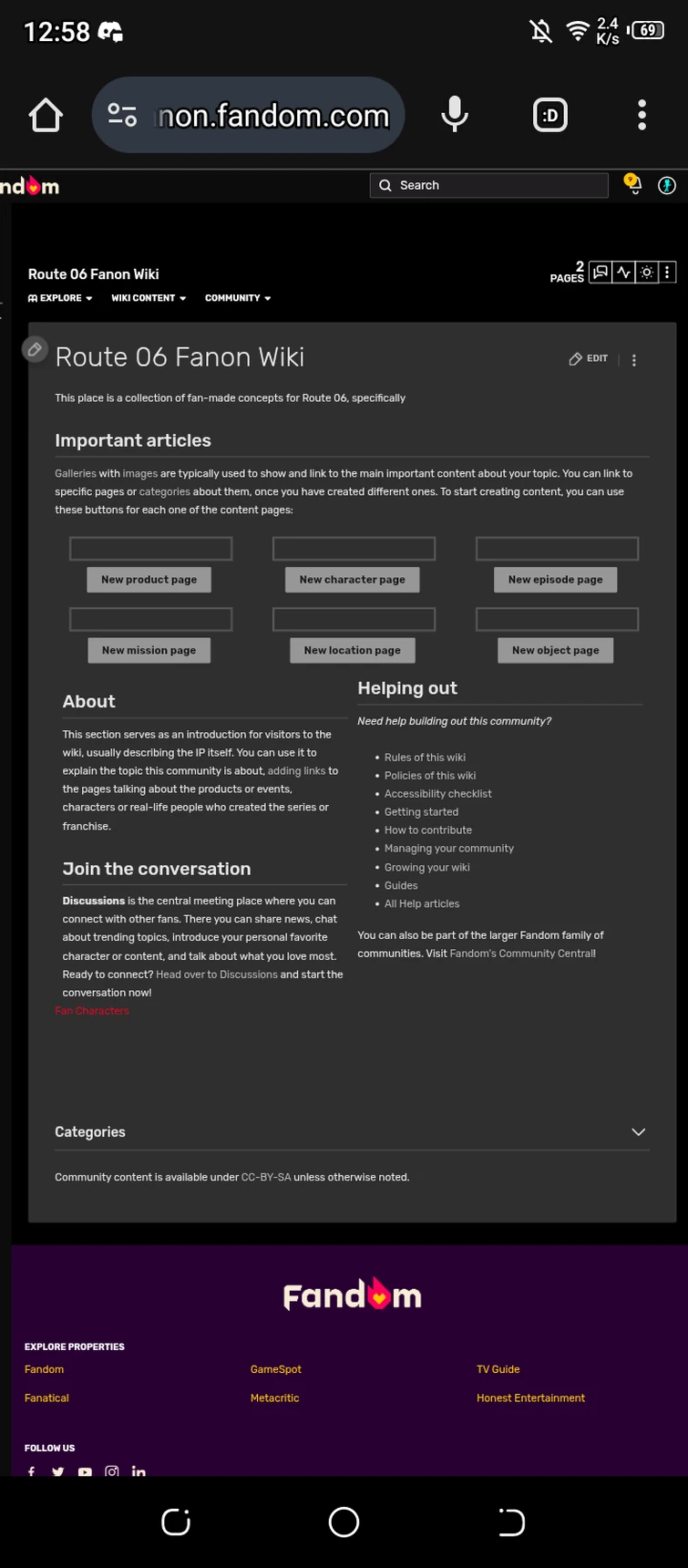 Discuss Everything About Route 06 Wiki | Fandom
