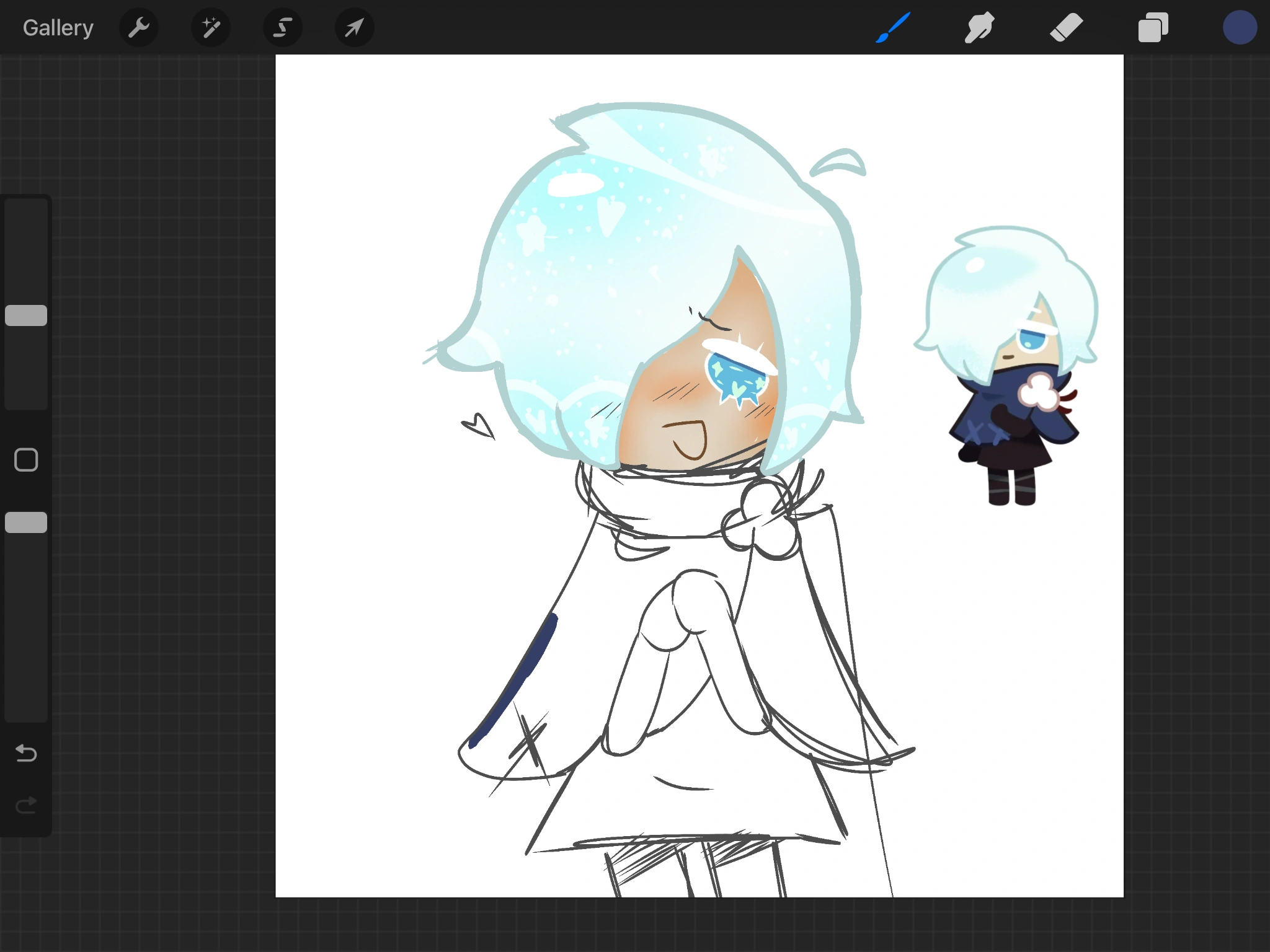 Another drawing of sherbet cookie! | Fandom