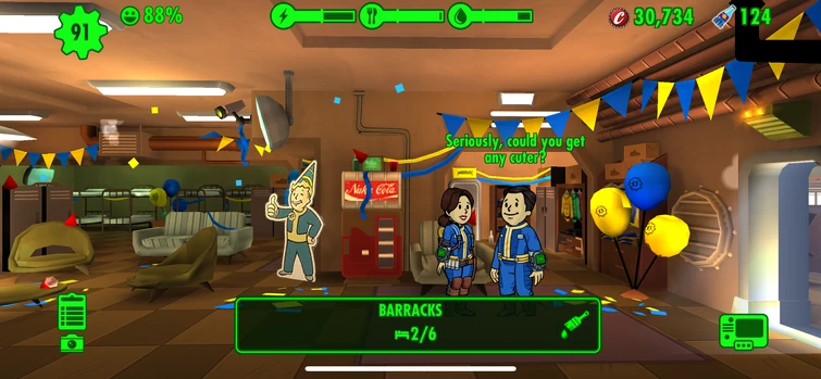 So they finally added norm to fallout shelter but there’s a problem ...