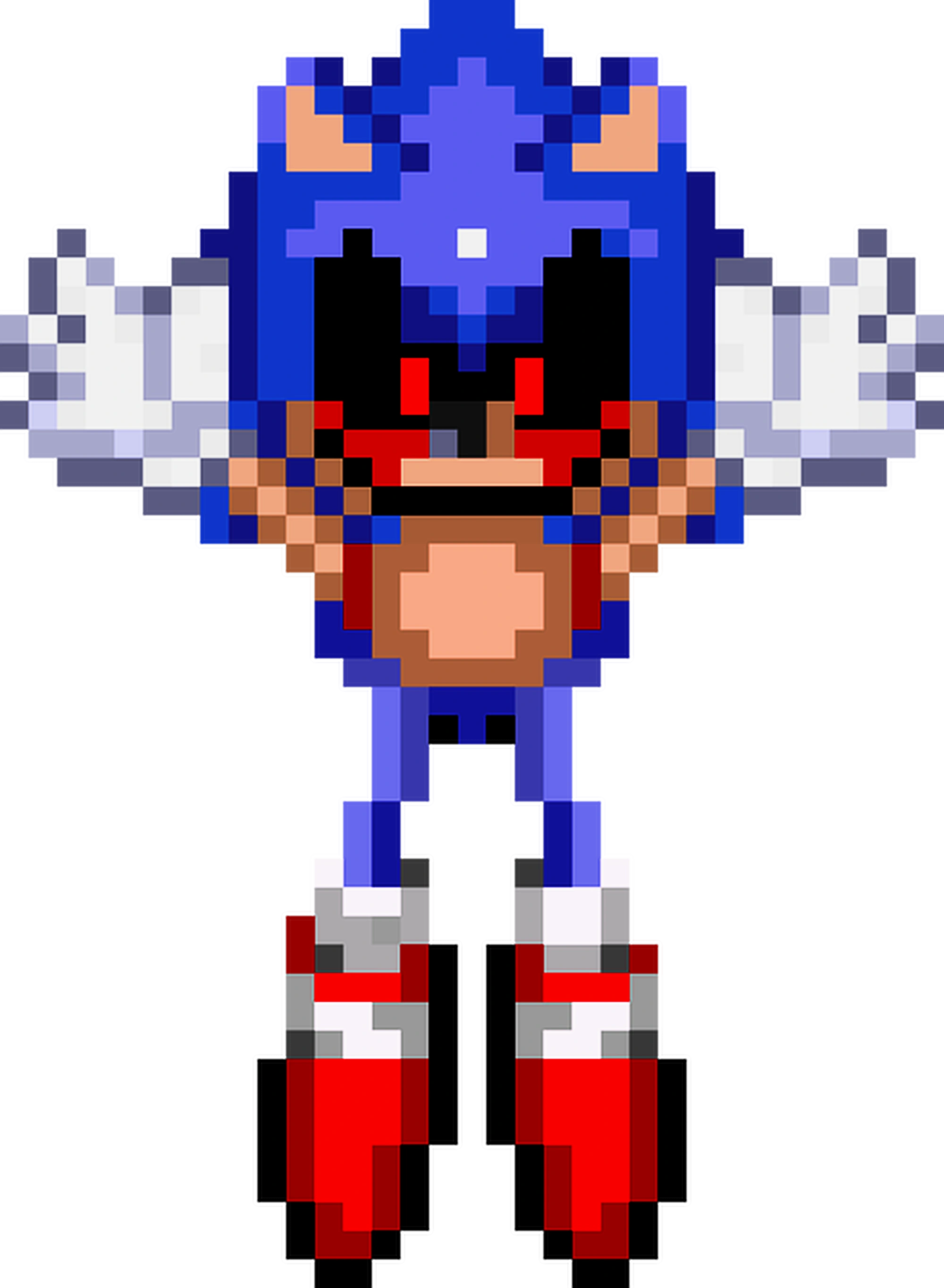 Sonic.exe 16-bit disign | Fandom