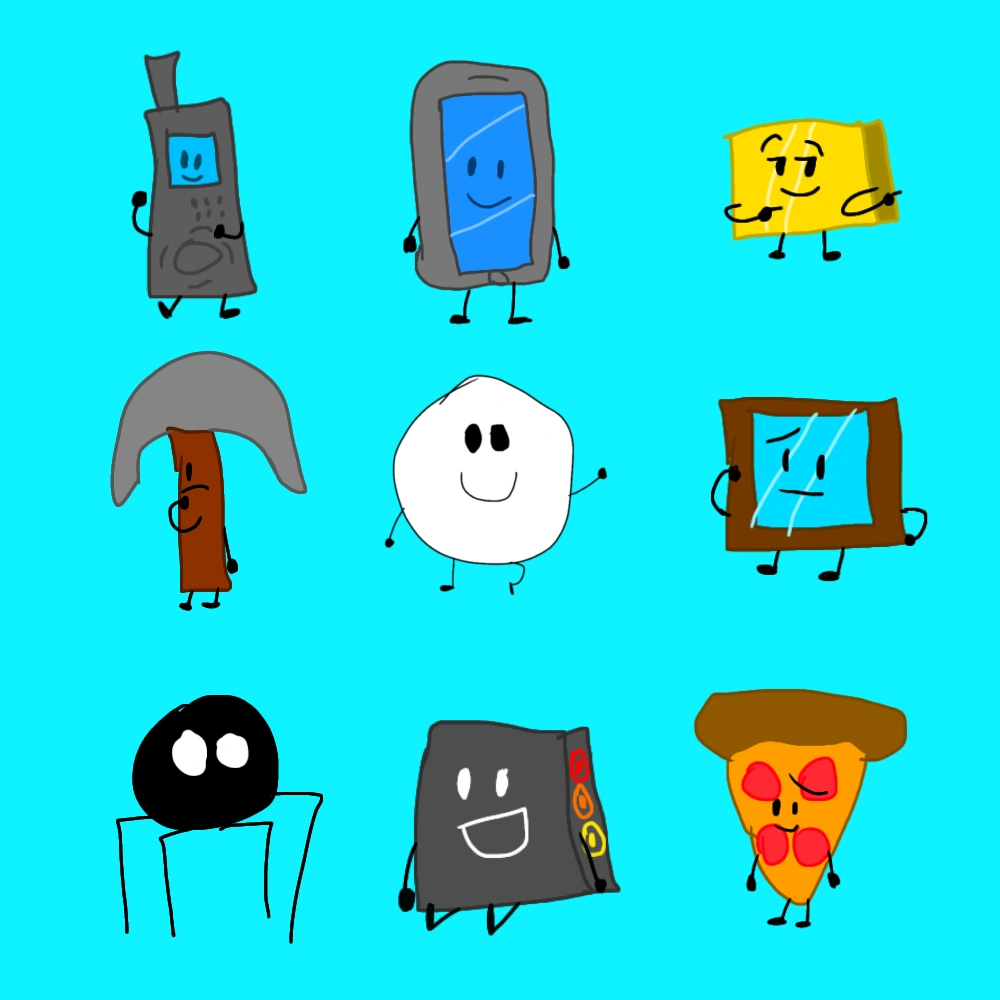 I drew 9 OSC dudes | Fandom