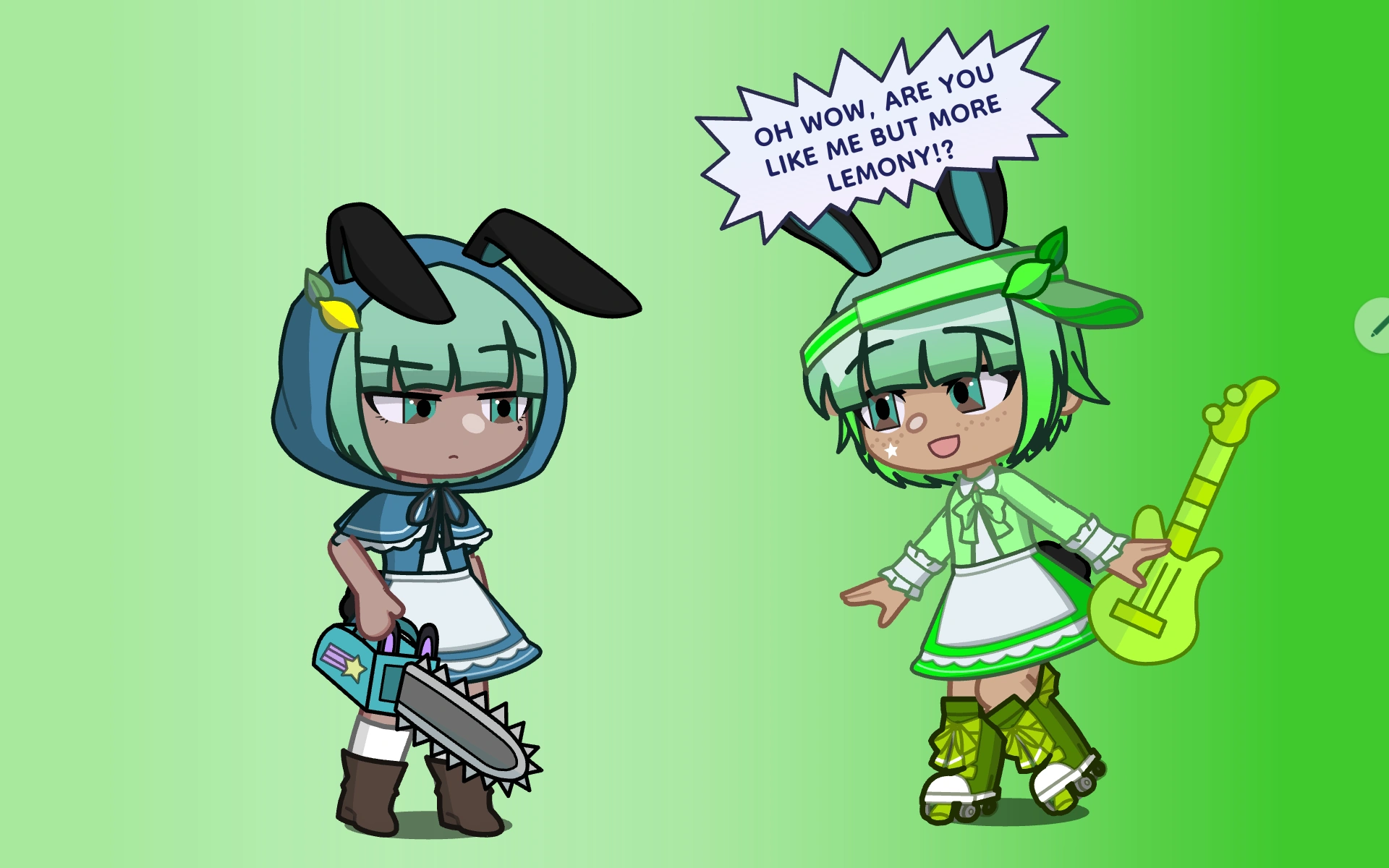 Lemo meets Limeo (My Lunime OC) | Fandom