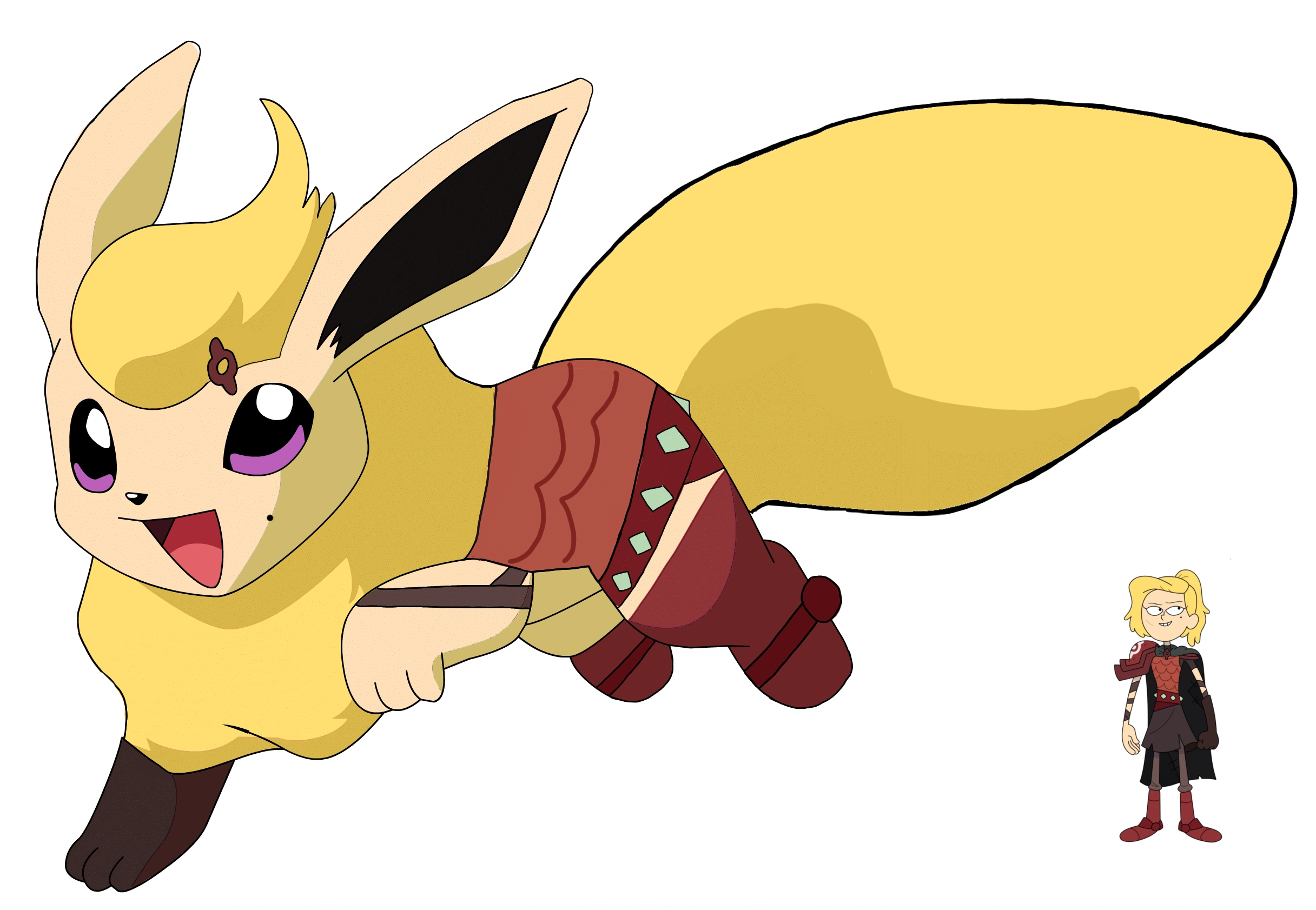 Sasha as a Pokémon! (Drawn by me) | Fandom