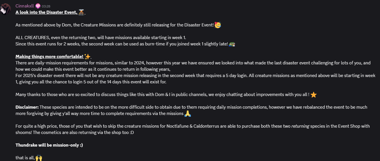 Disaster Event Info! | Fandom