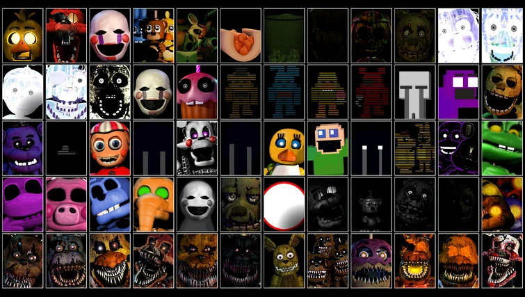 The Ultra Custom Night roster in my style (Feel free to make the ...