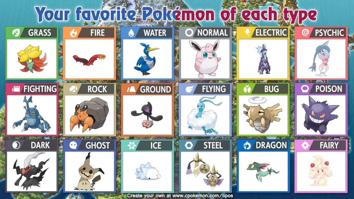 My favorite pokemon list | Fandom