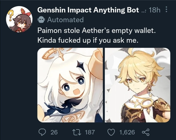 More of "Genshin Impact Anything Bot" | Fandom