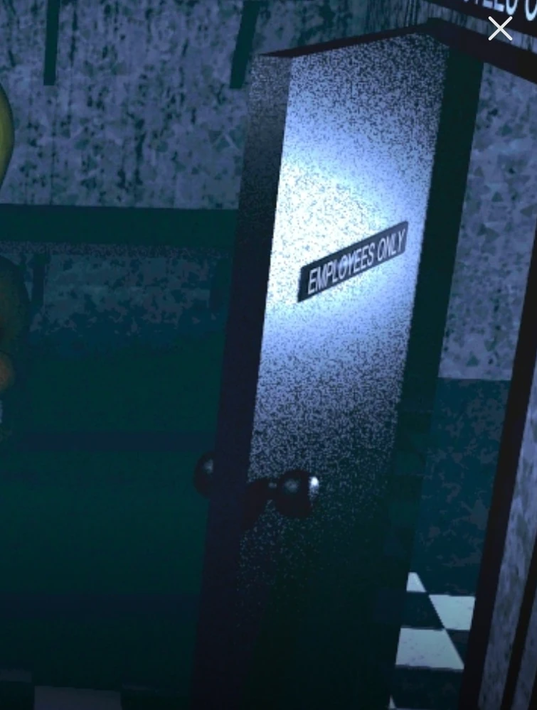 I just realized how flat the backstage door is. | Fandom