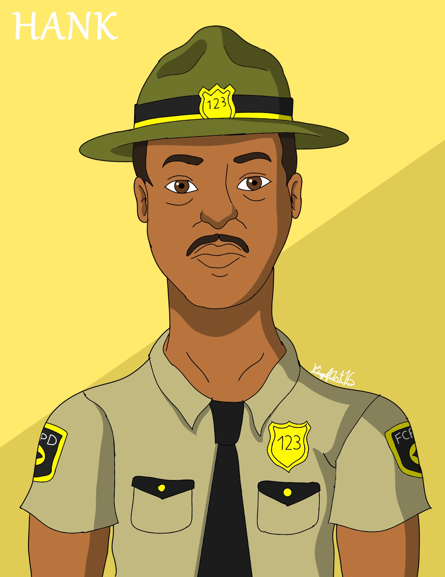 How does my version of Hank look? I just added it to his fanart gallery ...