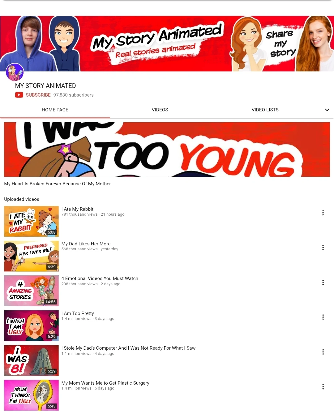 My Story Animated Before It Was Shortened To Msa | Fandom