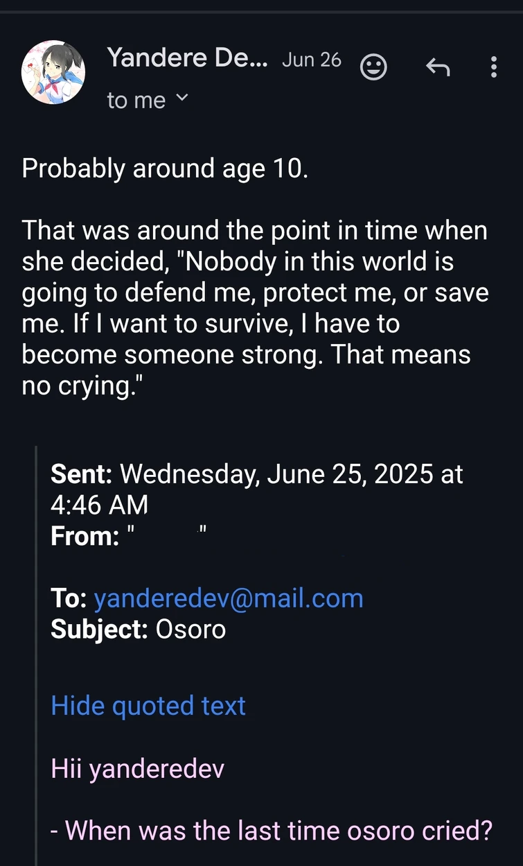 Osoro Shidesu | Fandom