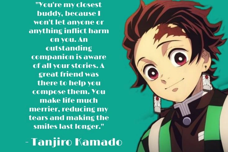 A Tanjiro quote you need if your day has been bad | Fandom