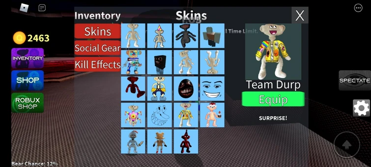 YOU CAN BUY TEAM DURP IN BEAR ALPHA | Fandom