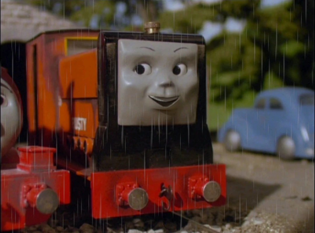 On stormy days you may can see a little diesel working hard... Then ...