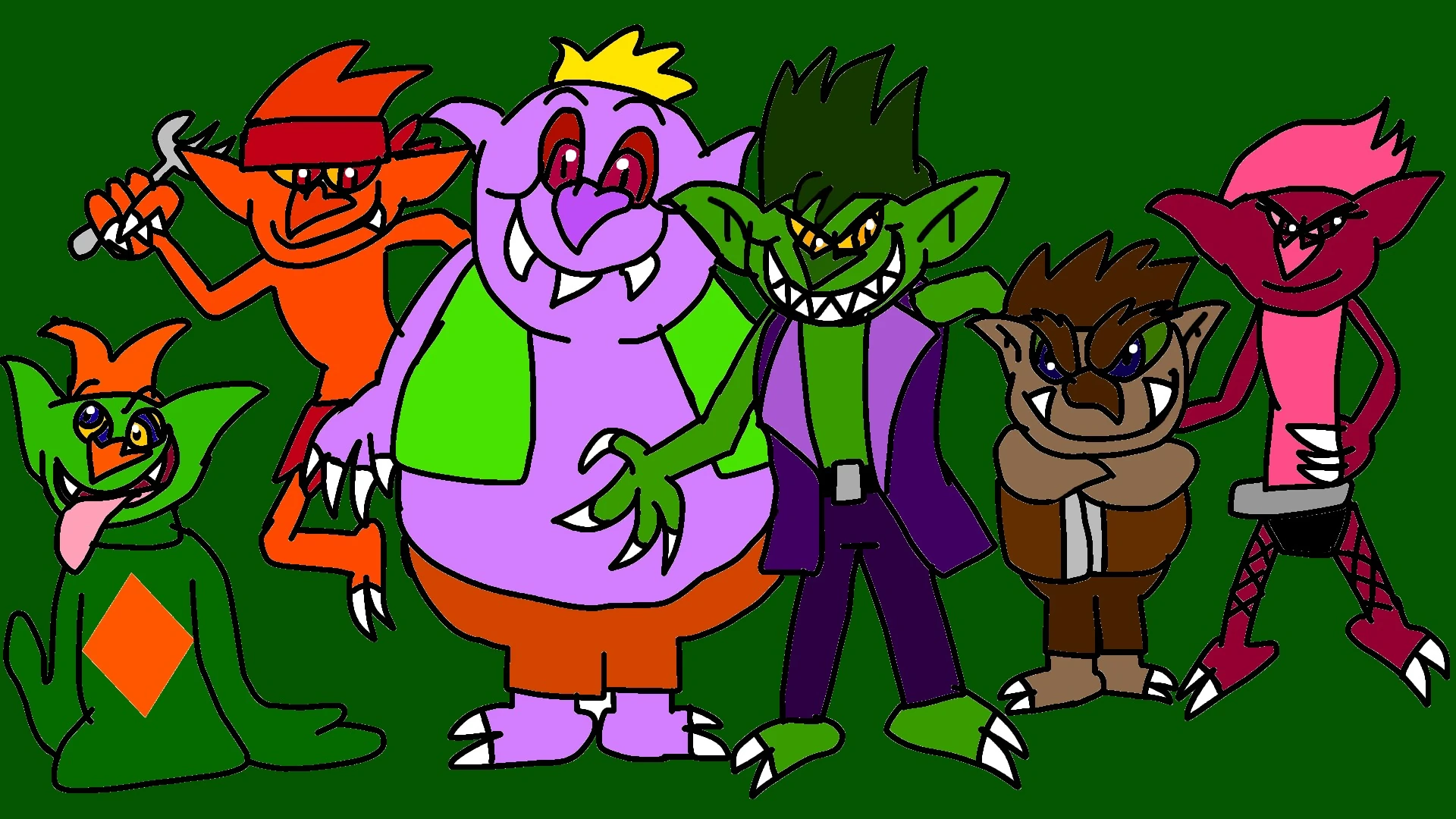 Trolls 4 New Antagonists, The Gremlin Pack | Fandom