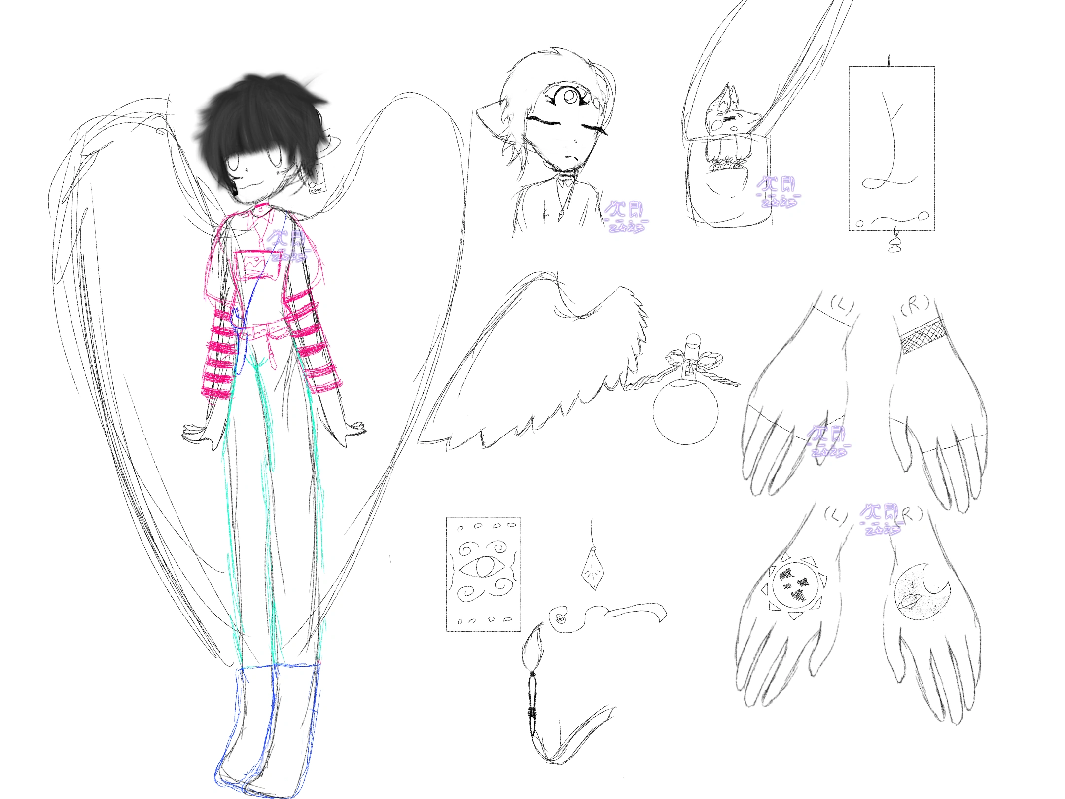 Peek of the ref sketch | Fandom