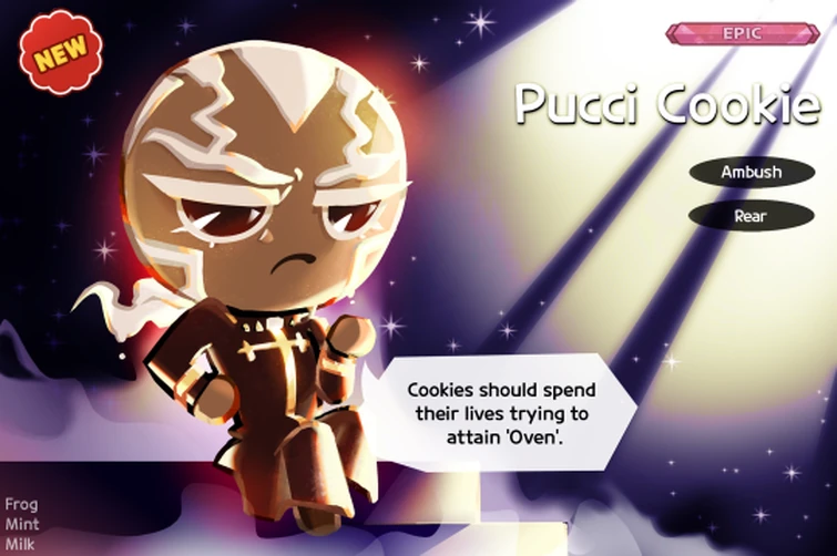 Jojo but it's a Cookie Run Kingdom crossover | Fandom