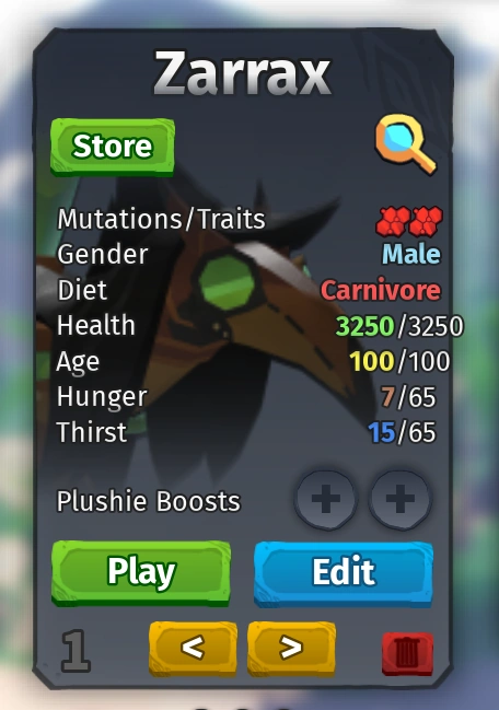 selling bite + weight zarrax | Fandom