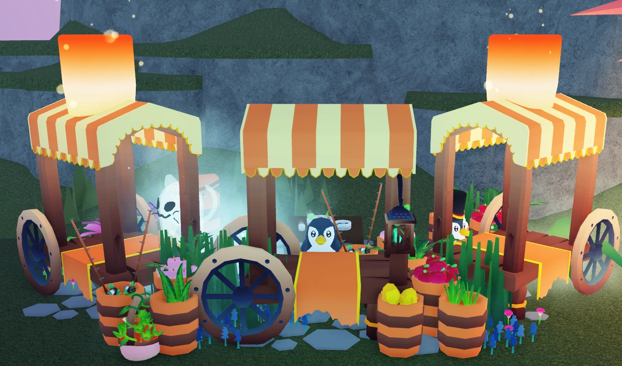 little merchant stalls :3 | Fandom