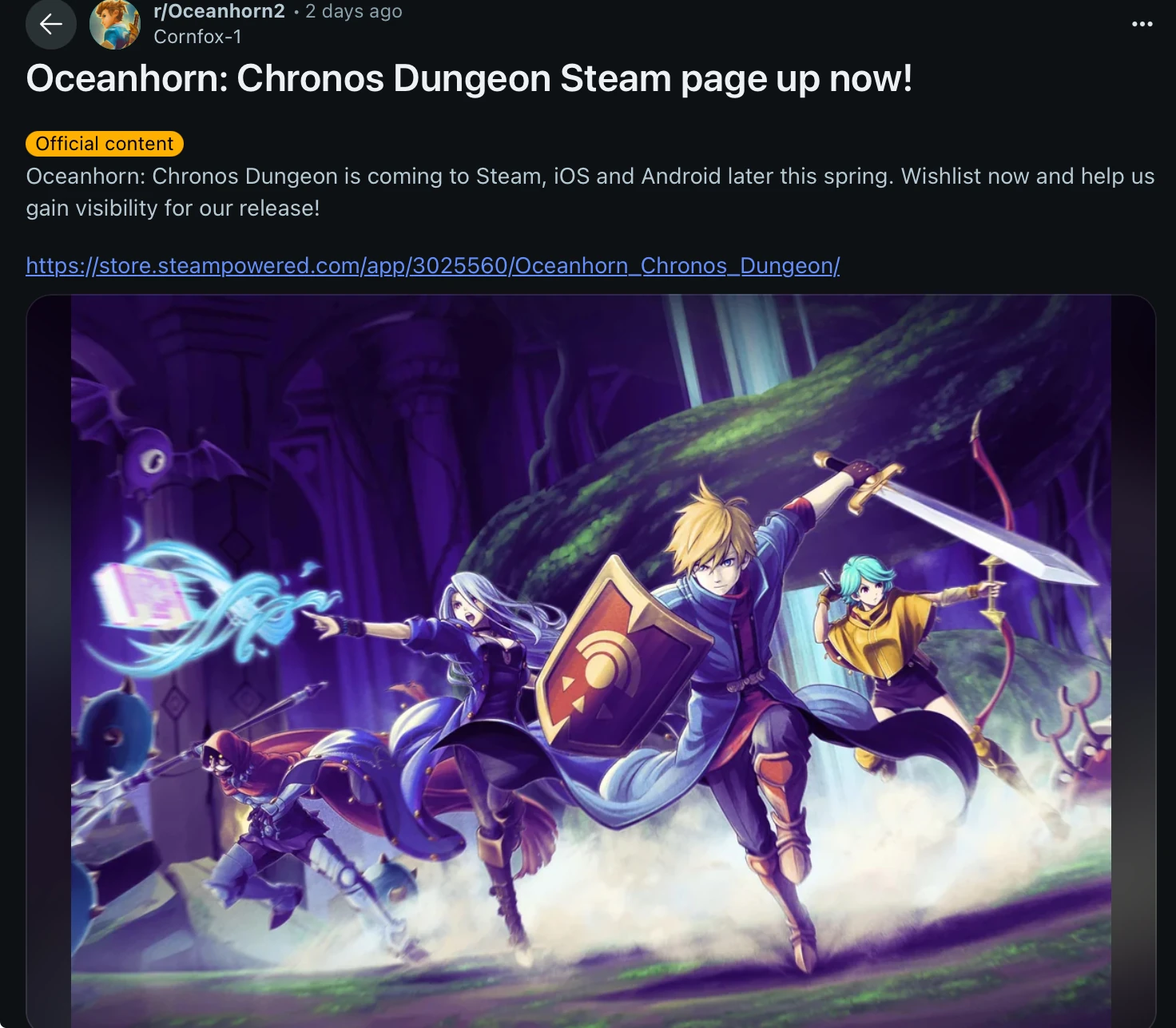The wait is finally over… | Chronos Dungeon Re-Release | Fandom