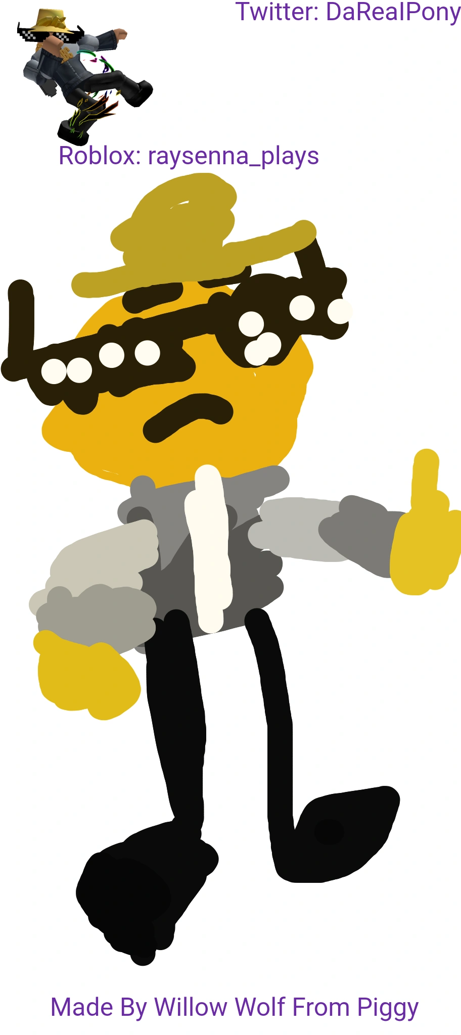 Tried making my own Roblox avatar. | Fandom