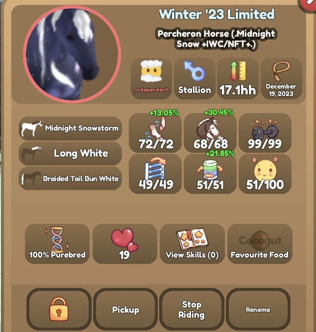 L.A.O for this IWC (impure wild caught) midnight snowstorm perch! | Fandom