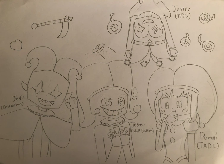 Jester and his Friends clowning around | Fandom