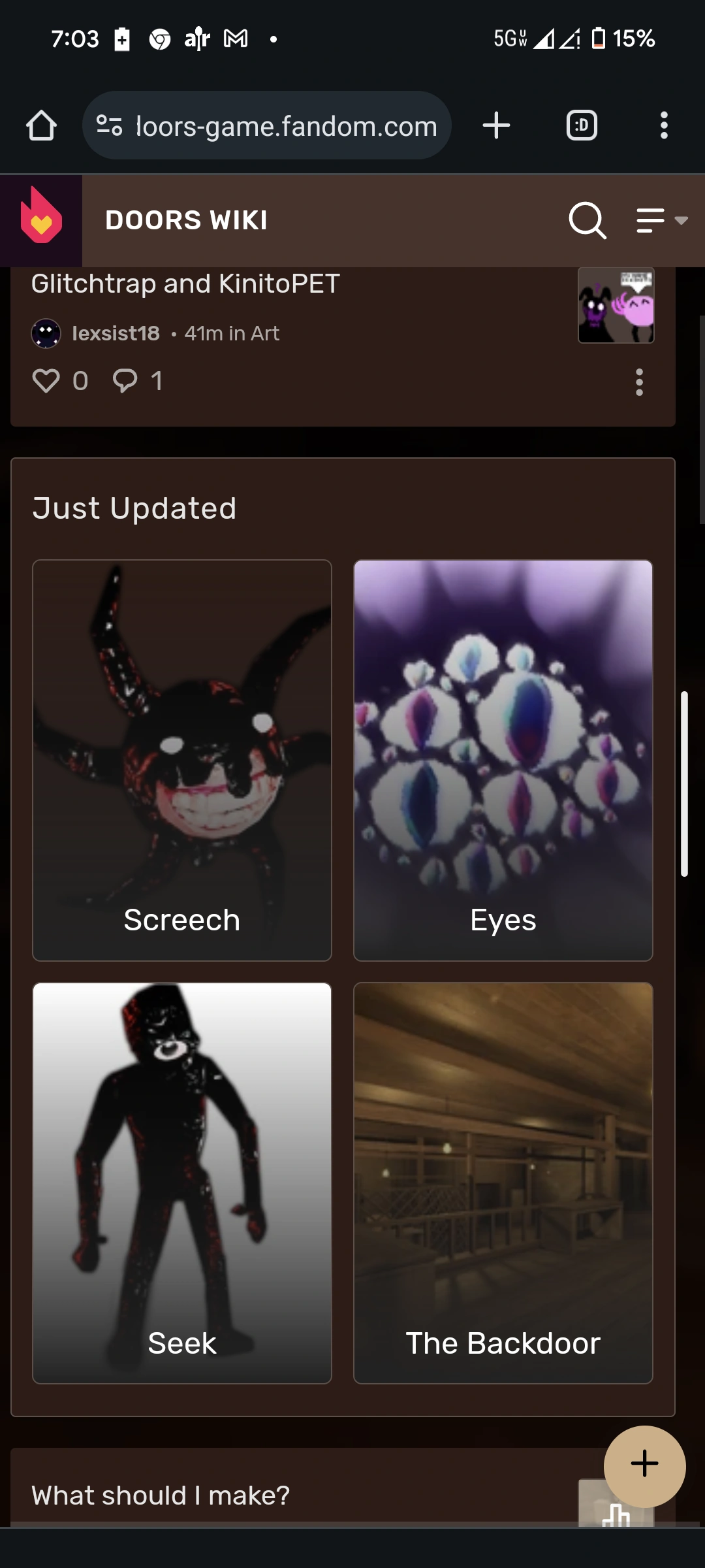 Screech, Eyes and Seek were being held hostage in the Backdoor | Fandom