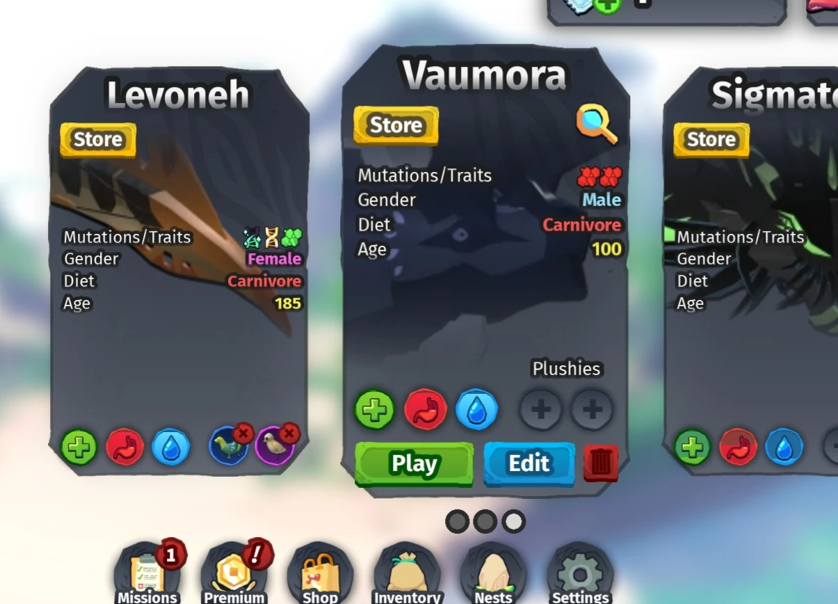 Selling Dbl red Vaumora | Fandom