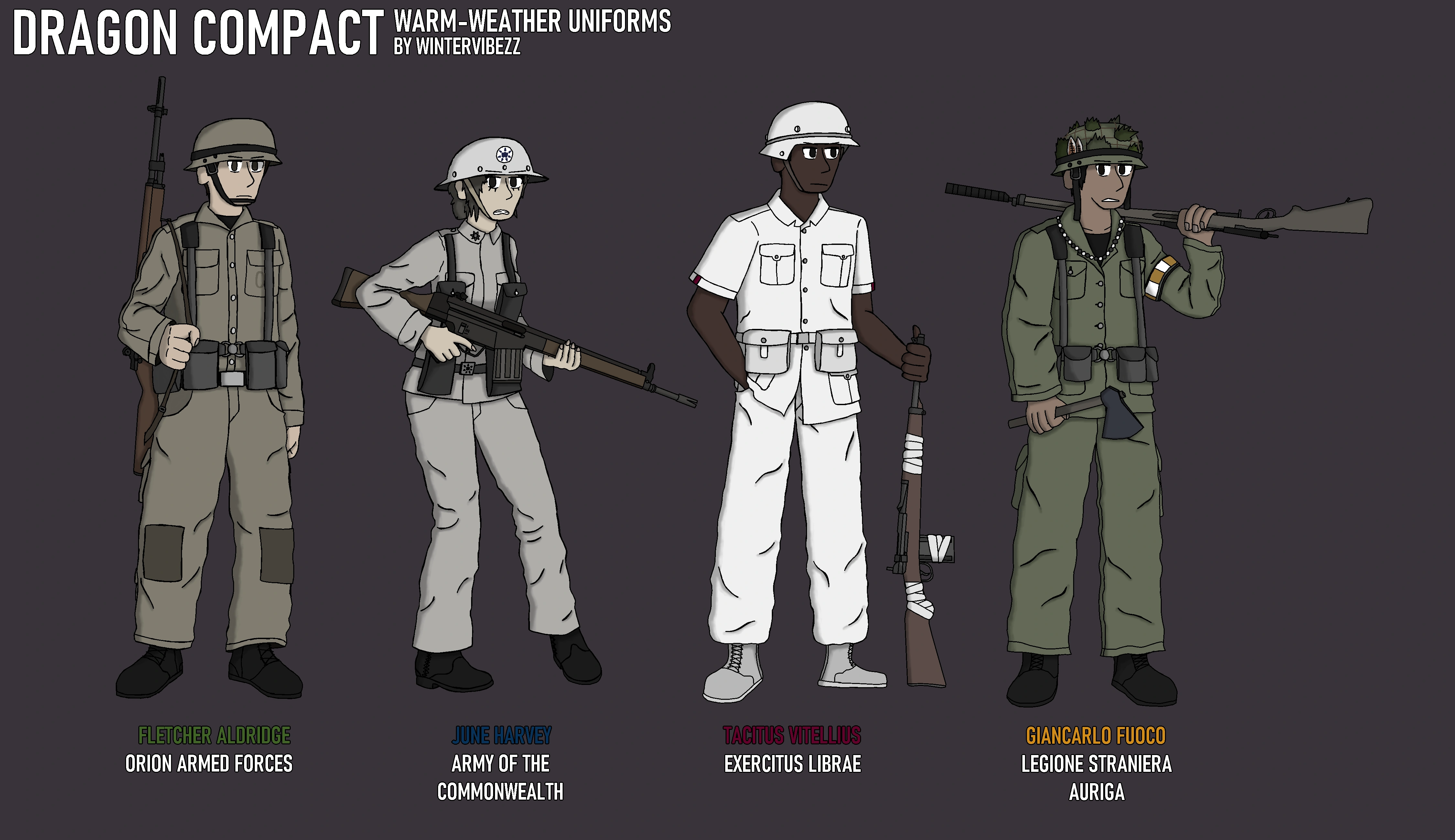 FORMAN WAR UNIFORMS (fanmade) | Fandom
