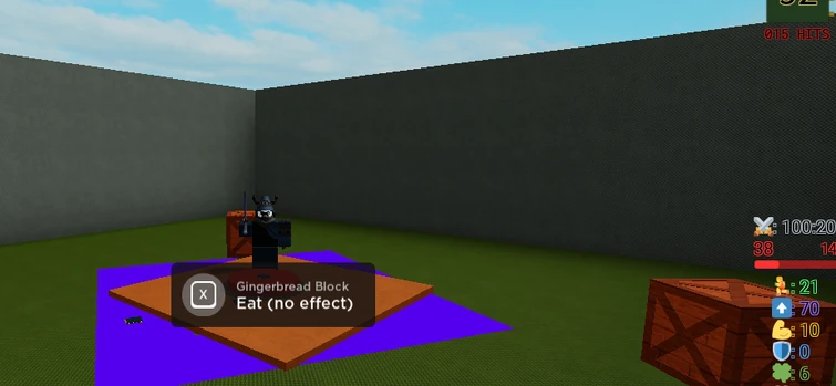 Okay maybe gingerbread block saves the game | Fandom