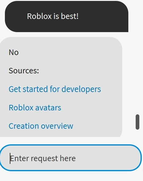 i dont think roblox ai like how people are using him💔 | Fandom
