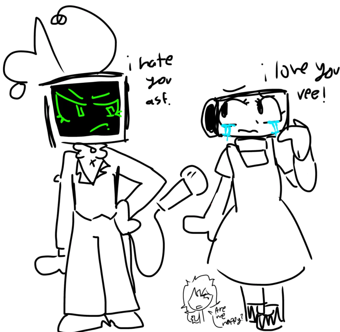 Ehem..FERAL FANONS || 2: shelly and vee (TW: S.H. MENTION) | Fandom