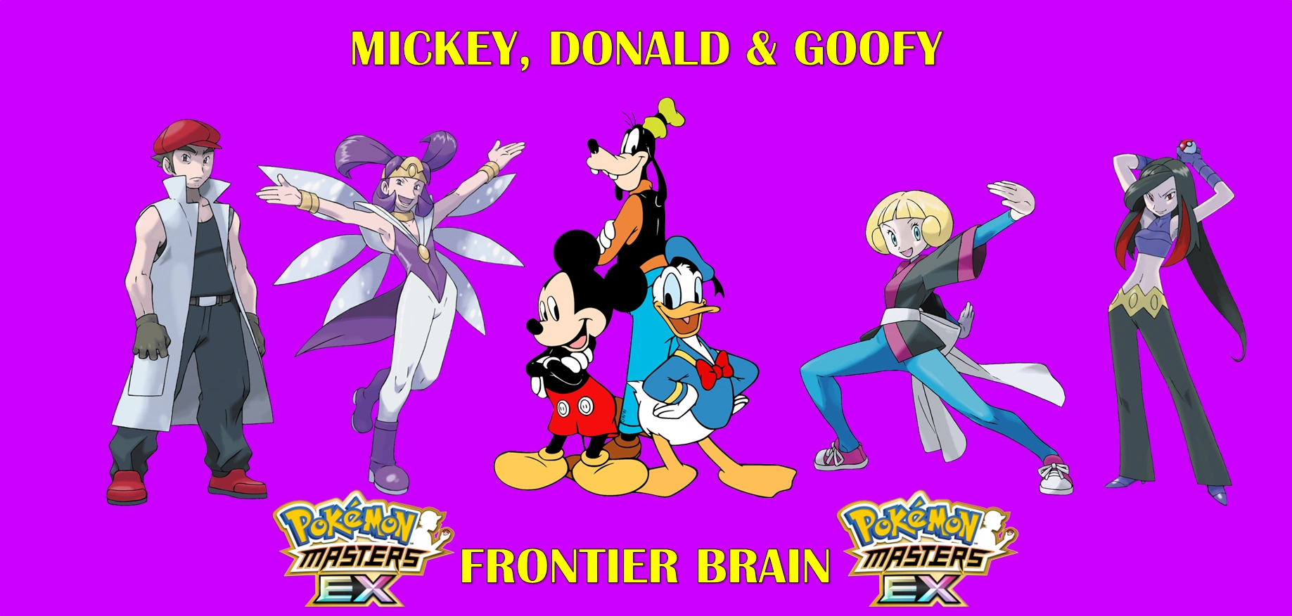 Mickey, Donald & Goofy × Frontier Brain Crossover | Fandom