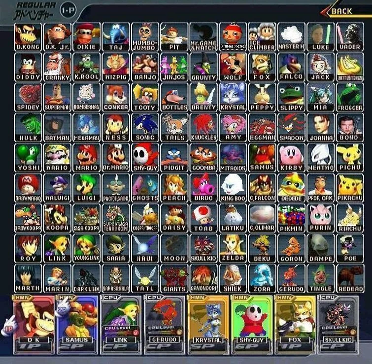 Remember this old fake Melee Roster? | Fandom