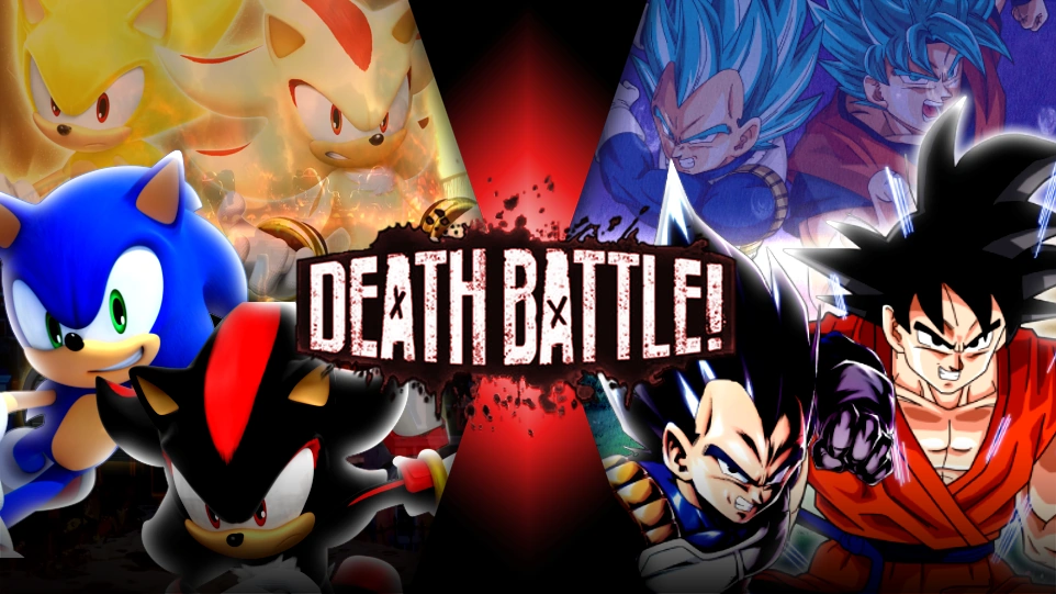 Sonic and Shadow vs Goku and Vegeta (Sonic vs Dragon Ball) | Fandom