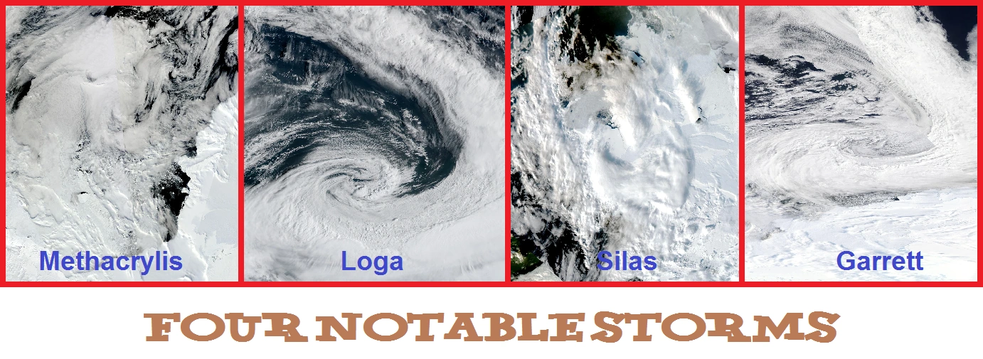 2022–23 Antarctica (Weddell, Lazarev, Riiser-Larsen seas) extratropical ...