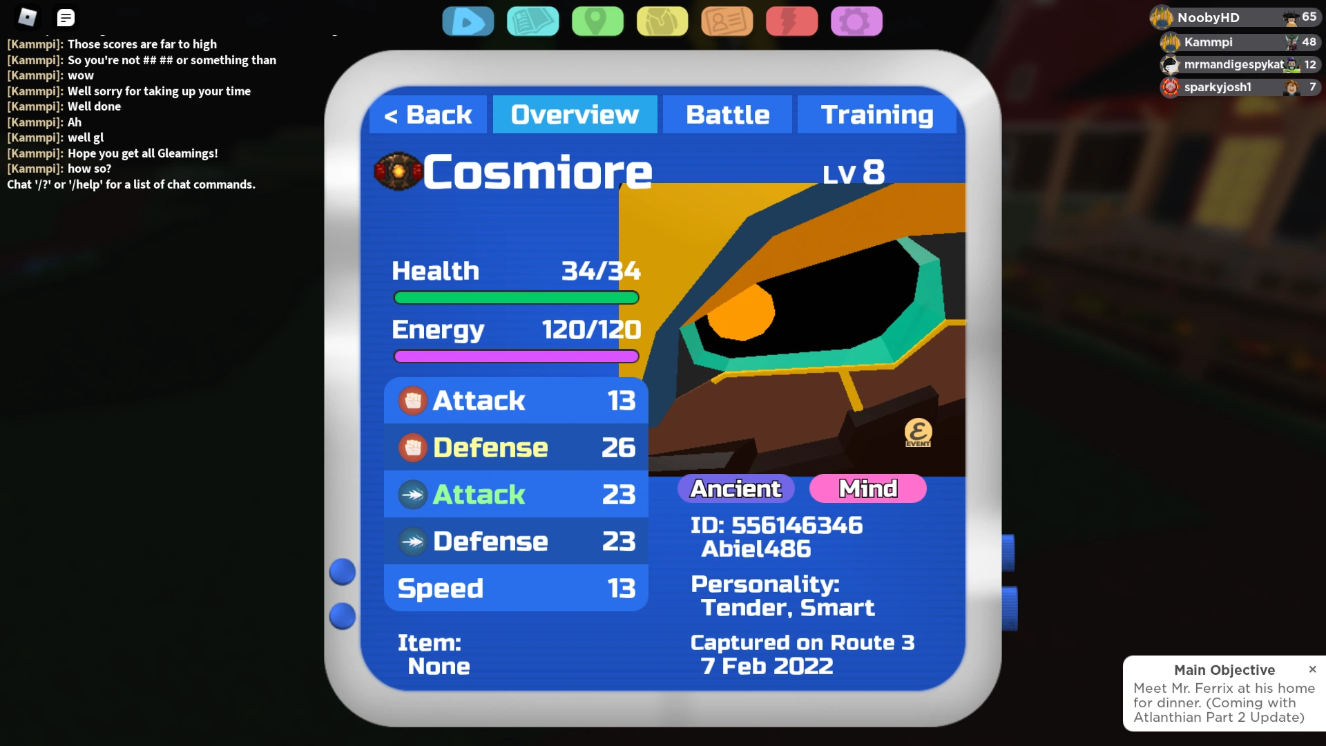 does anyone have a cosmiore with this color but with a pure brawny ...