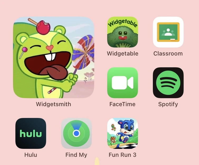 I made my phone kinda htf theme, but… | Fandom