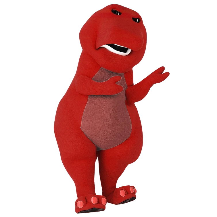 Blue, HotCold and Red Barneys | Fandom