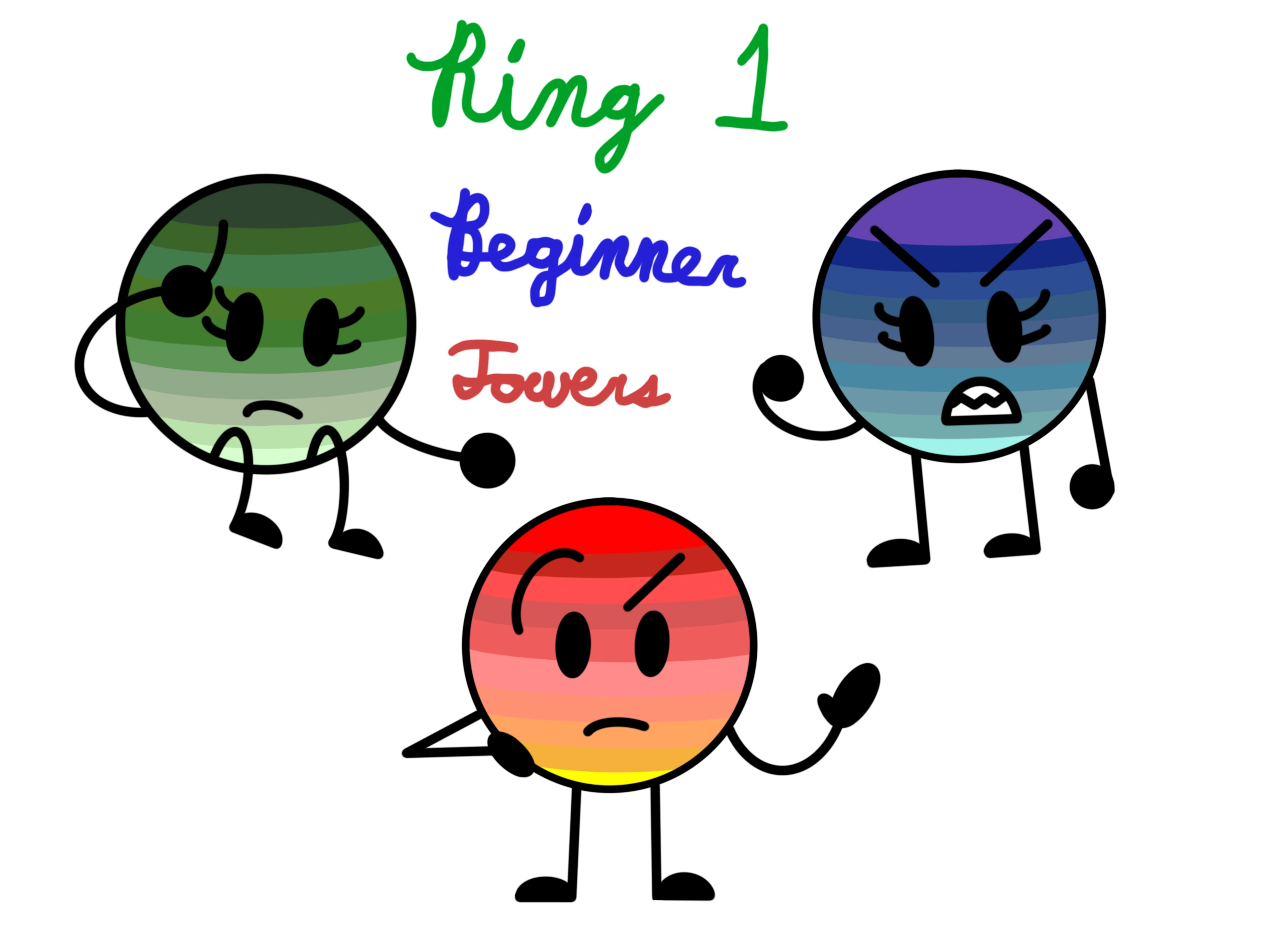 Ring 1 towers full set (Excluding ToR) | Fandom