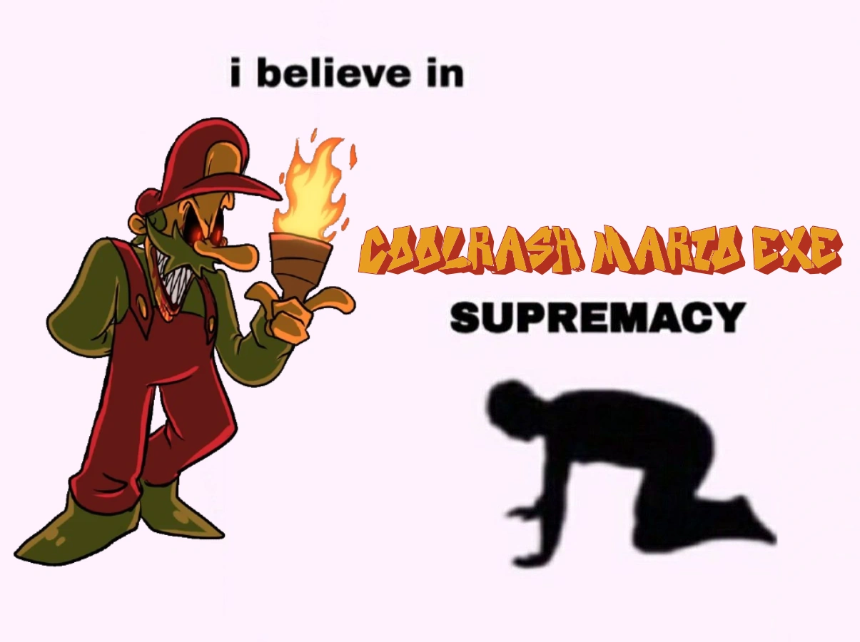 CoolRash Mario.exe should get his own mod or be in Mario Madness | Fandom