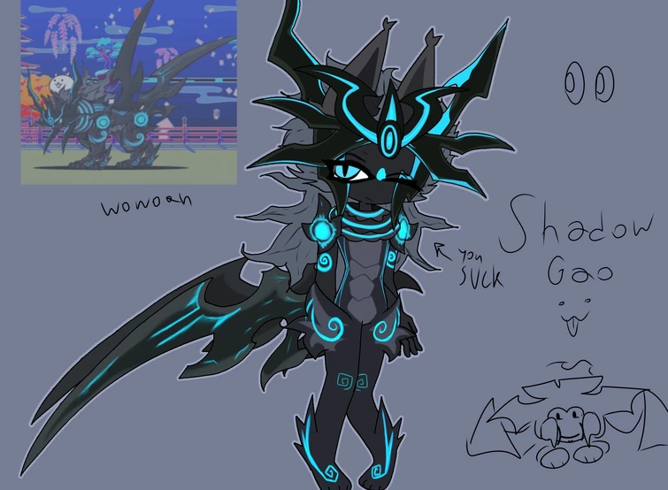 Shadow /diabolic gao art cuz y not,, 😼😼 | Fandom