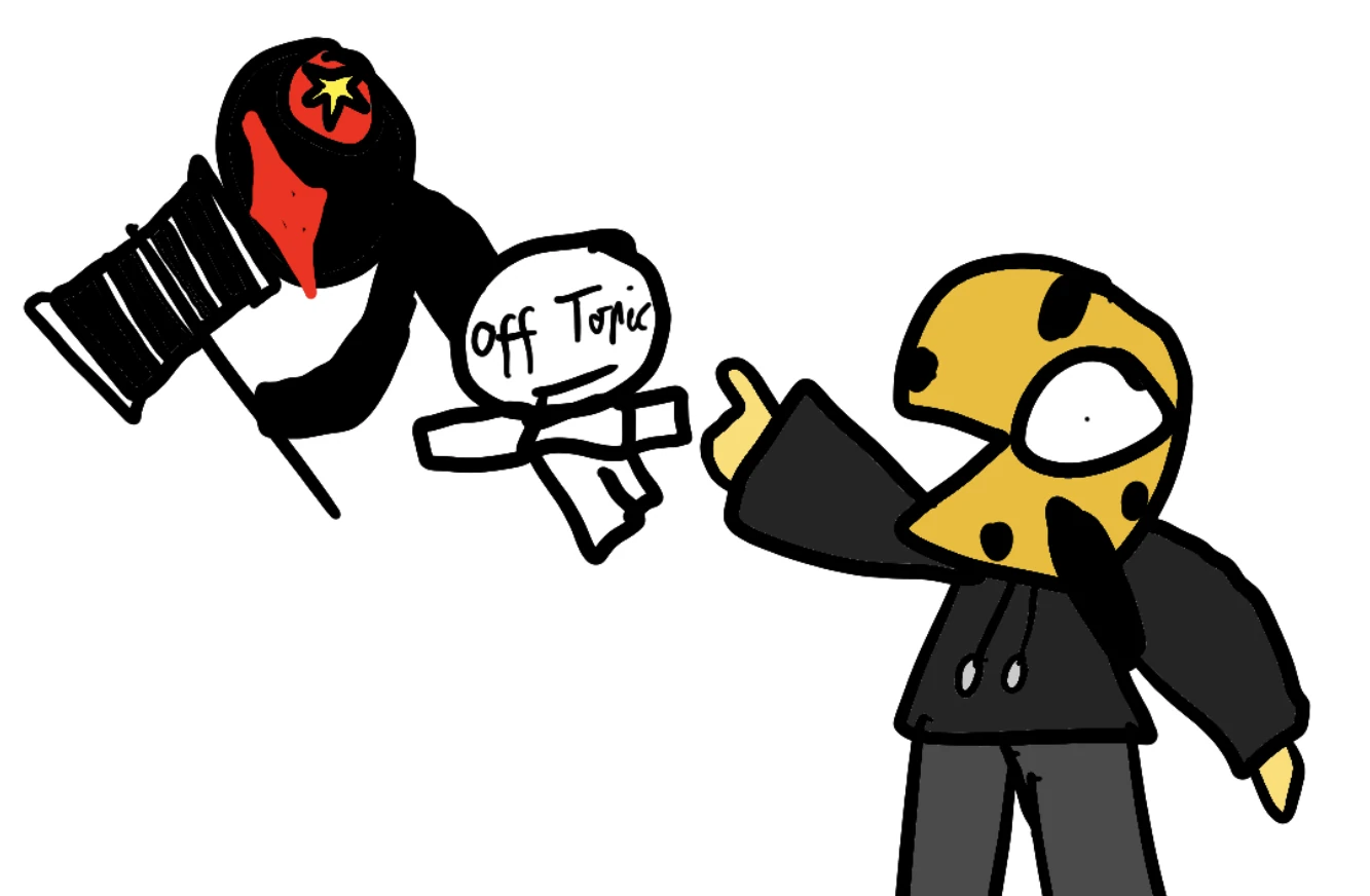 OFF TOPIC SPOTTED!! MODERATORS GO!!!! | Fandom