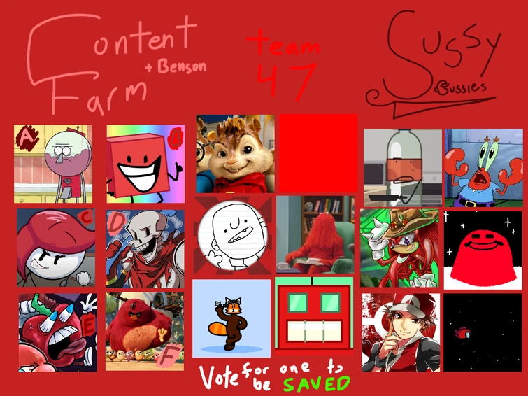 Red Character Viewer Voting 1 | Fandom