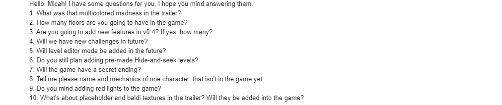 Questions and Answers | Fandom